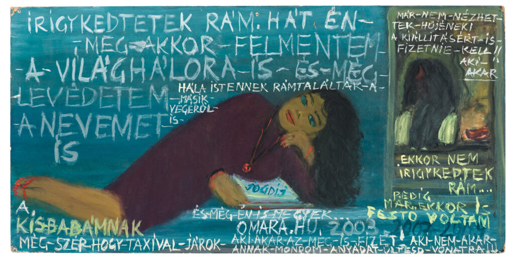 Omara (Mara Oláh) at the long-term handstand - ProjectHighArt