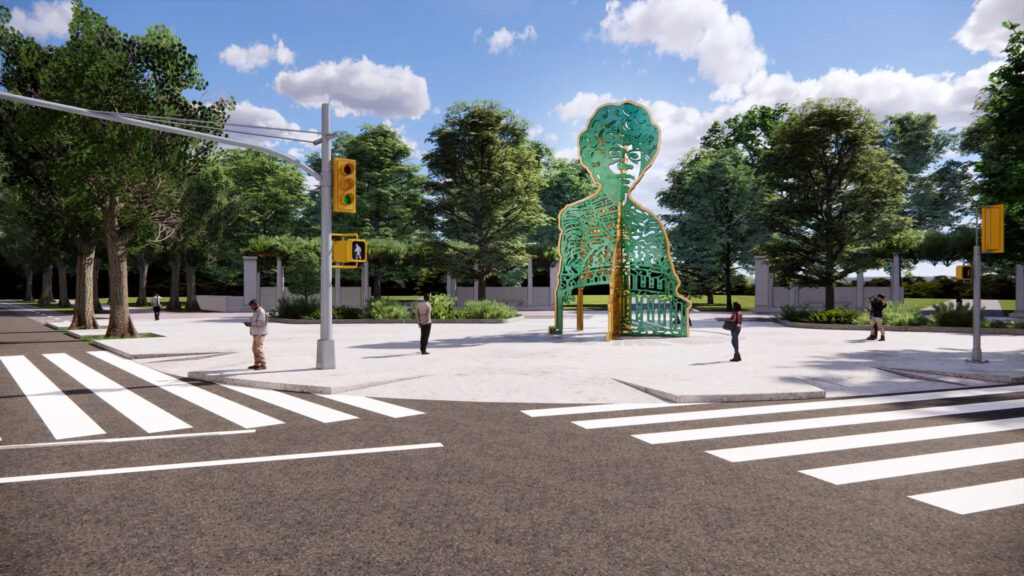 A proposed monument to Shirley Chisolm, the first black woman elected ...